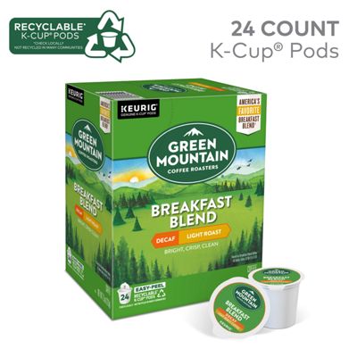 Breakfast Blend Decaf Coffee | Keurig