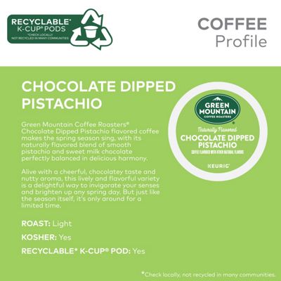 Chocolate Dipped Pistachio Coffee | Keurig