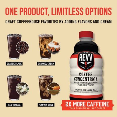 Revv® Coffee Concentrate, Made From Cold Brew, Just Add Water | Keurig ...