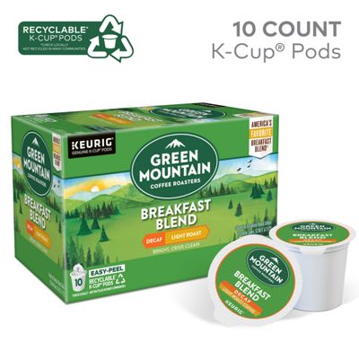 Breakfast Blend Decaf Coffee | Keurig