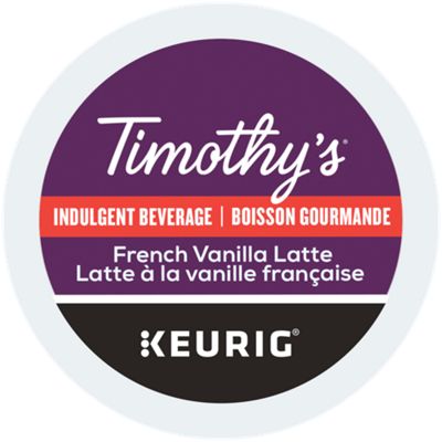Click here for Timothys French Vanilla Latte Coffee prices