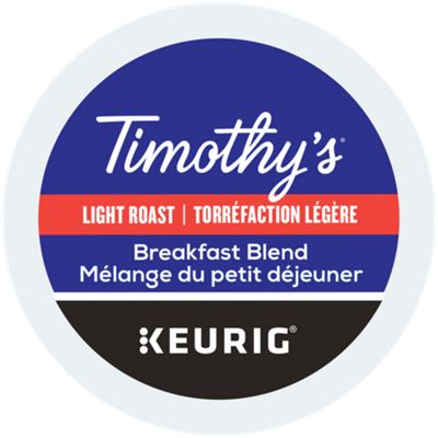 Click here for Timothys Breakfast Blend Light Roast Coffee prices