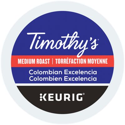 Click here for Timothys Colombian Excelencia Medium Roast Coffee prices