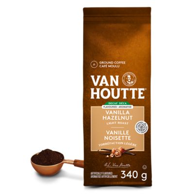 Click here for Vanilla Hazelnut Decaf Ground Coffee prices